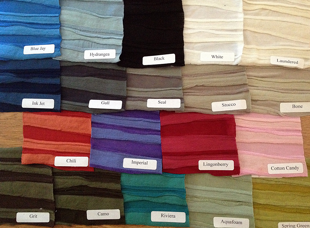 655 Cotton rayon Knit Fabric Swatches | Jen Robinson Sales
