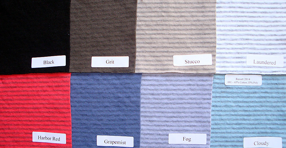 091 Stripe Dot Rib Swatches | Jen Robinson Sales